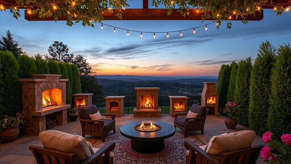 12 Stunning Outdoor Fireplace Designs That Elevate Your Backyard ...
