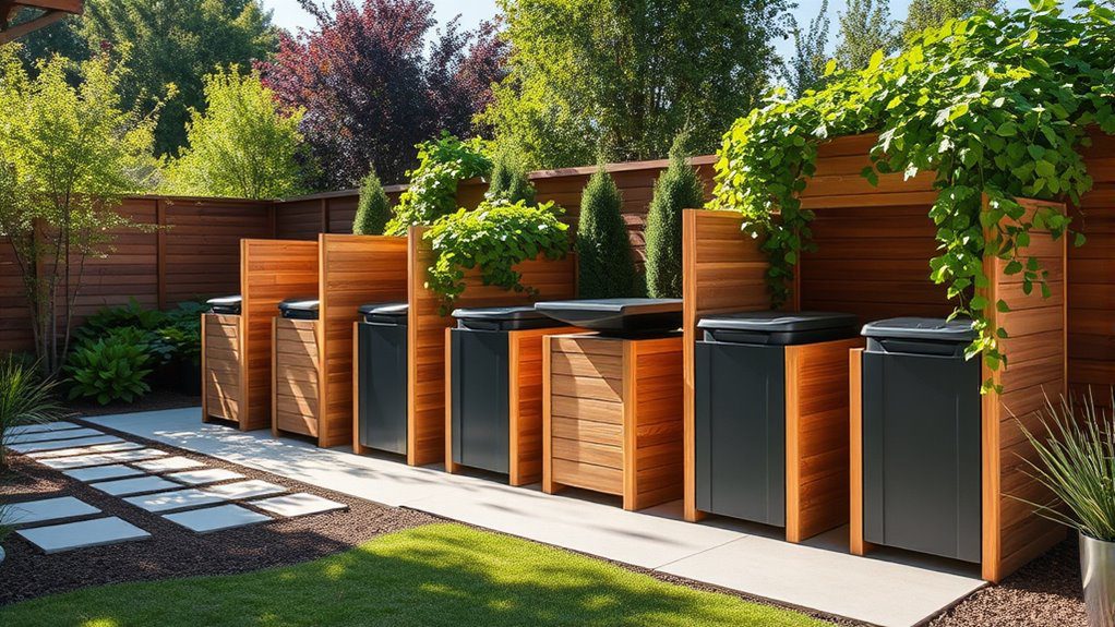 18 Outdoor Garbage Can Storage Ideas to Keep Your Space Neat and ...